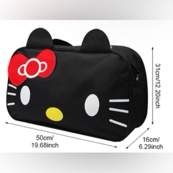 Bags | Hello Kitty Cute Tote Gym Bag Duffel Bag | Poshmark